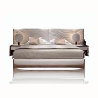 China Eco Friendly Modern Bedroom Furniture Sets Genuine Leather King Size Bed for sale