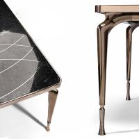 China Italian Luxury Artificial Marble Table Top Table Laminated For Home Furniture for sale
