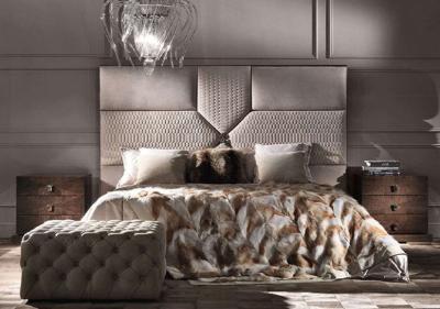 China Silver Italian Bedroom Furniture Set Cama Lit Luxury King Beds For Home for sale