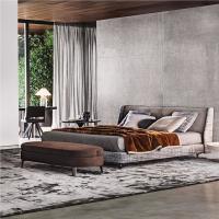China Button Design Modern Bedroom Furniture Sets King Size Luxury Bed Italian Style for sale