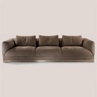China Italian Modern Living Room Fabric Sofa Durable Individual Furniture Seater for sale