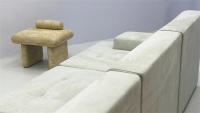China Modern Style Living Room Sectional Sofas Thick Fabrics Luxury Furniture for sale