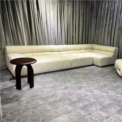 China Tufted Button Fabric Living Room Sectional Couch White Sofa Loveseat Furniture Set for sale