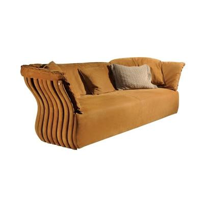 China High End Modern Luxury Living Room Furniture Sets Classic Stainless Steel Leg Sofa for sale