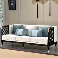 China Luxury Sofa Chair Set Microfiber Leather Living Room Sectional Sofas for sale