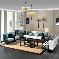 China Luxury Sofa Chair Set Microfiber Leather Living Room Sectional Sofas for sale