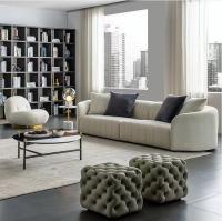China Contemporary C Shaped Reclining Luxury Living Room Furniture Sets Sofa for sale