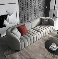 China Contemporary C Shaped Reclining Luxury Living Room Furniture Sets Sofa for sale