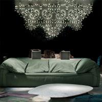 China Ergonomic Belize Fabric Sectional Couch Living Room Sofa Luxury Modern Furnitures for sale