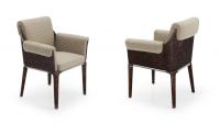 China Formal Kitchen Dining Room Parsons Chairs Set Luxury Modern Furnitures for sale