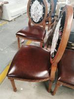 China Luxury Mid Century Modern Wooden comfortable Furnitures Dining Room Table chair Sets for sale