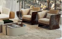 China factory Luxury Modern Furnitures lounge  low seating Leather Sofa For Livingroom for sale