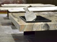 China Marble Luxury Modern Furnitures With Storage Coffee Table For Livingroom for sale