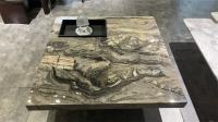 China Marble Luxury Modern Furnitures With Storage Coffee Table For Livingroom for sale