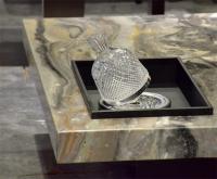 China Marble Luxury Modern Furnitures With Storage Coffee Table For Livingroom for sale