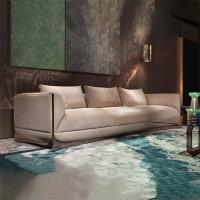 China Frosted Modern Cloth Sofa 0.9x0.8m Luxury Living Room Furniture Sets for sale