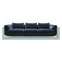 China Frosted Modern Cloth Sofa 0.9x0.8m Luxury Living Room Furniture Sets for sale