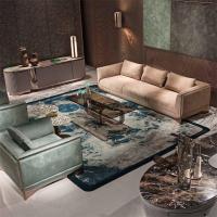 China Frosted Modern Cloth Sofa 0.9x0.8m Luxury Living Room Furniture Sets for sale