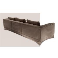 China Frosted Modern Cloth Sofa 0.9x0.8m Luxury Living Room Furniture Sets for sale