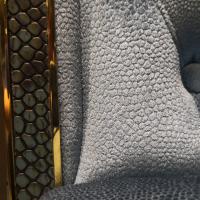 China Button Style Luxury Modern Dining Chairs 0.53m European Tufted Leather Dining Chair for sale