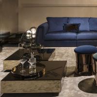 China 70x30cm Customized Coffee Table Combinational Marble Square Style for sale