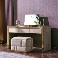 China Minimalist Modern Dressing Tables Marble 1.2m Contemporary Vanity for sale