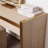 China Minimalist Modern Dressing Tables Marble 1.2m Contemporary Vanity for sale