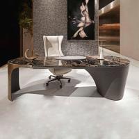 China Frosted 900mm Office Table And Chair Combo 2m Executive Director Table for sale