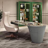 China Frosted 900mm Office Table And Chair Combo 2m Executive Director Table for sale