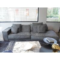 China Fabric Leather Corner Sofa Recliner Chesterfield 0.61m Luxury Living Room Furniture Sets for sale