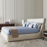 China Panel Fancy Bed Double Bed 2.5x1.4m Modern Bedroom Furniture Sets for sale