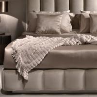 China 2.0x1.5m High End Modern Bedroom Sets Matted Luxury Double King Size Bed for sale