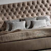 China 90.5in Modern Bedroom Furniture Sets 1.5m Leather Luxury Contemporary for sale