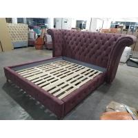 China Rolled Headboard Luxury Modern King Size Bedroom Sets 1.7x2.2mm Bed Lit Cama for sale