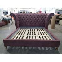 China Rolled Headboard Luxury Modern King Size Bedroom Sets 1.7x2.2mm Bed Lit Cama for sale