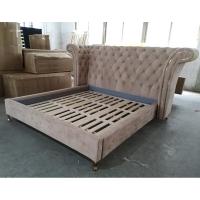 China Rolled Headboard Luxury Modern King Size Bedroom Sets 1.7x2.2mm Bed Lit Cama for sale