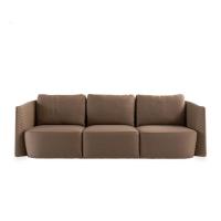 China Deluxe Matte Fancy Leather Couch Fluwelen Hoekbank for sale