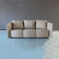 China Deluxe Matte Fancy Leather Couch Fluwelen Hoekbank for sale