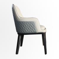 China Nordic Genuine Leather Dining Chair 60cm Luxury Contemporary Dining Chairs for sale