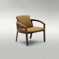 China 63x90cm Luxury Modern Dining Chairs With Armrest European Wooden for sale