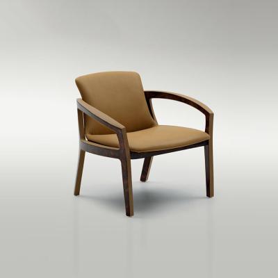 China 63x90cm Luxury Modern Dining Chairs With Armrest European Wooden for sale