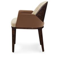 China 88x52cm Modern Luxury Dining Chairs Leather Fully Assembled Dining Sets for sale