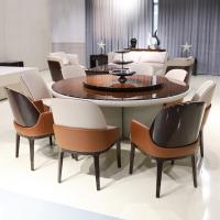 China 88x52cm Modern Luxury Dining Chairs Leather Fully Assembled Dining Sets for sale