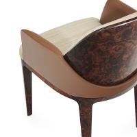 China 88x52cm Modern Luxury Dining Chairs Leather Fully Assembled Dining Sets for sale