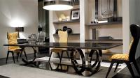 China Walnut Frame Dining Chair Luxury Modern Furnitures High Backrest Silla Comedor for sale