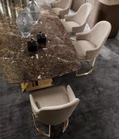 China 0.6x1.06m Luxury Modern Dining Chairs Cadeira De Jantar for sale