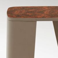 China Square Shape Living Room Coffee Table Luxury Modern Furnitures 600x600x560mm for sale