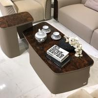 China Square Shape Living Room Coffee Table Luxury Modern Furnitures 600x600x560mm for sale