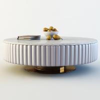 China Matte Customized Coffee Table Contemporary 45cm Italian Marble for sale