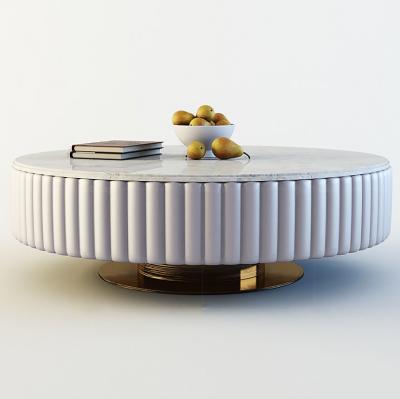 China Matte Customized Coffee Table Contemporary 45cm Italian Marble for sale